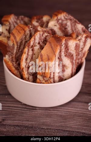 Cooking buttery cream on kitchen Stock Photo - Alamy