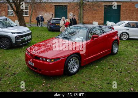 Alfa Romeo SZ, on display at the Bicester Motion assembly held on the ...