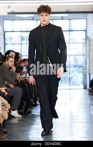 Milan, Italy. 19th Jan, 2026. Men's Fashion, Fall/Winter 2026/2027 ...