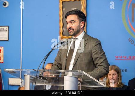 Mayor Zohran Mamdani speaks during 'Keep Hope Alive' Tribute to Rev ...