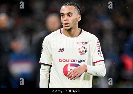 Ethan Mbappe during the Ligue 1 football (soccer) match Paris Saint ...