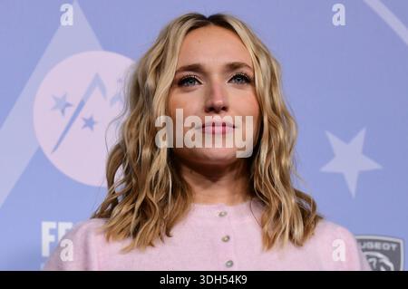 Chloe Jouannet attends the 2026 French Open at Roland Garros on June 3 ...
