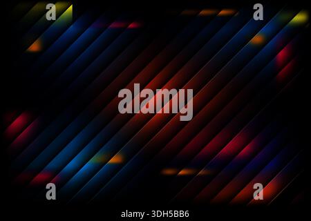 An abstract composition featuring diagonal lines and soft, blurred ...