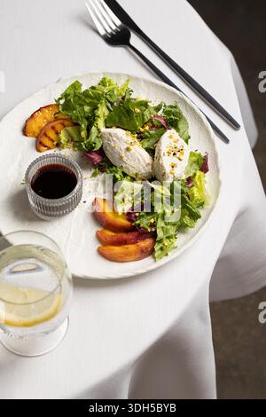 Delightful Gourmet Dish Featuring Grilled Portobello Mushroom With ...
