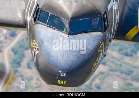 The Douglas C-47A Skytrain, also known as the DC-3, was a versatile ...