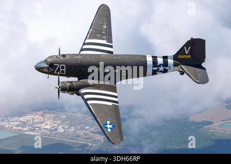 The Douglas C-47A Skytrain, also known as the DC-3, was a versatile ...