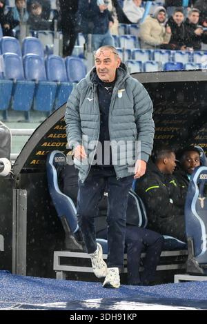 Olimpico Stadium, Rome, Italy - Maurizio Sarri head coach of SS Lazio ...