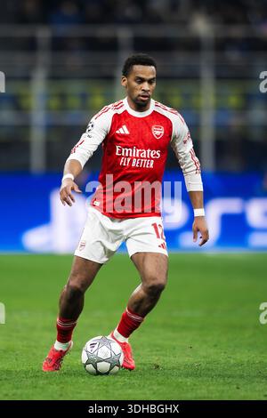 Jurrien Timber of Arsenal FC in action during the UEFA Champions League ...