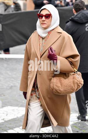 Rome, Italy. 21st Jan, 2026. Rome, Death of Valentino Garavani - Chapel ...