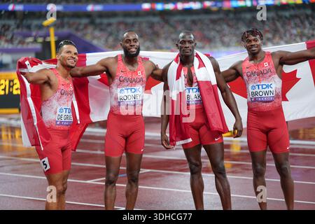 Canada: Aaron Brown, Jerome Blake, Brendon Rodney, Andre De Grasse ...