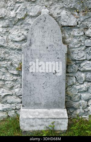France, Isere, Meylan, the Capuchin enclosure, the cemetery Stock Photo ...