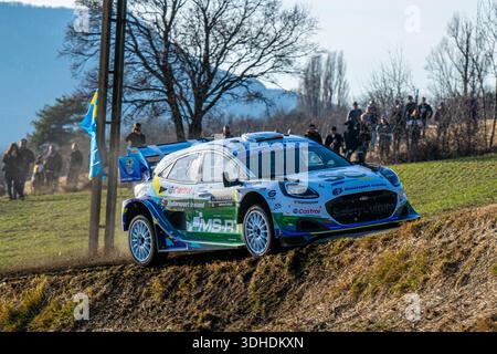 Jon Armstrong of the M-Sport Ford World Rally Team, from Northern ...