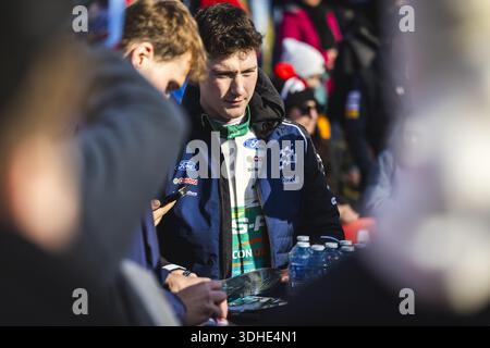 Jon Armstrong of the M-Sport Ford World Rally Team, from Northern ...