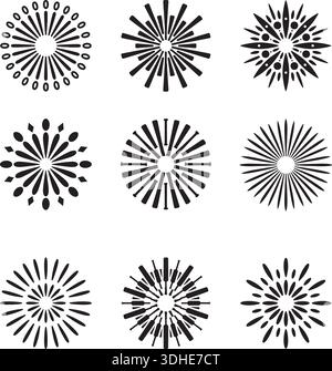 bundle of party celebration icons Stock Vector Image & Art - Alamy