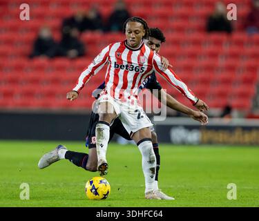 21st January 2026; Bet365 Stadium, Stoke, Staffordshire, England; EFL ...