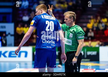 Malmo, Sweden. January 21st, 2026. Malmo Arena seen before the EHF Euro ...