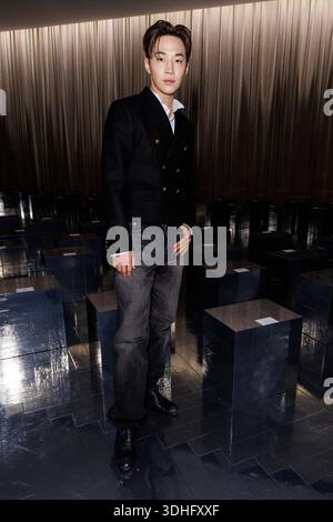 Henry Lau attends DIOR Homme Fall/Winter 2026-2027 runway during Paris ...