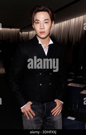 Henry Lau attends DIOR Homme Fall/Winter 2026-2027 runway during Paris ...