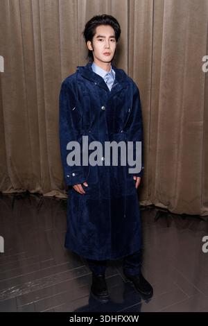 Yosh Yu Shi attends DIOR Homme Fall/Winter 2026-2027 runway during ...