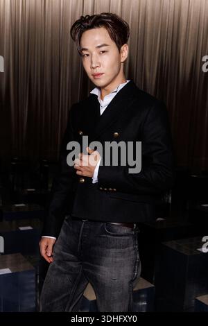 Henry Lau attends DIOR Homme Fall/Winter 2026-2027 runway during Paris ...