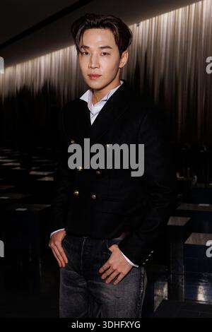 Henry Lau attends DIOR Homme Fall/Winter 2026-2027 runway during Paris ...