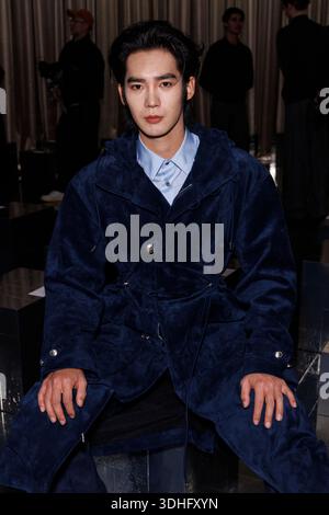 Yosh Yu Shi attends DIOR Homme Fall/Winter 2026-2027 runway during ...