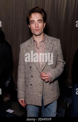 Robert Pattinson attends DIOR Homme Fall/Winter 2026-2027 runway during ...