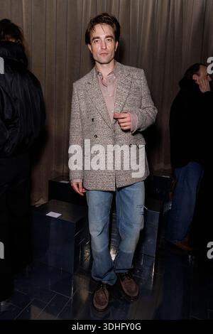 Robert Pattinson attends DIOR Homme Fall/Winter 2026-2027 runway during ...