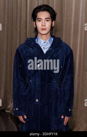Yosh Yu Shi attends DIOR Homme Fall/Winter 2026-2027 runway during ...
