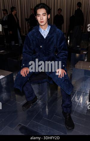 Yosh Yu Shi attends DIOR Homme Fall/Winter 2026-2027 runway during ...