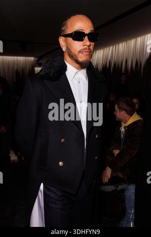 Lewis Hamilton attends DIOR Homme Fall/Winter 2026-2027 runway during ...