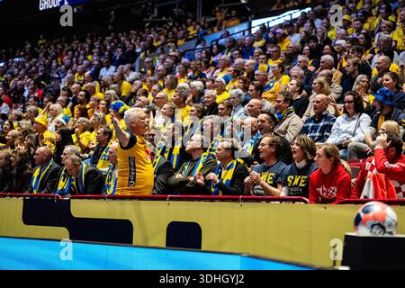 Malmo, Sweden. 21st Jan, 2026. David Mandic (39) of Croatia seen during ...