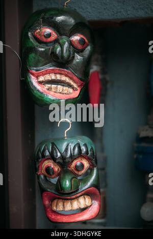Traditional Sri Lankan Devil Mask Stock Photo - Alamy