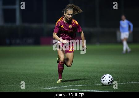 Frederikke Thogersen the Coppa Italia Women, first leg, quarter-finals ...