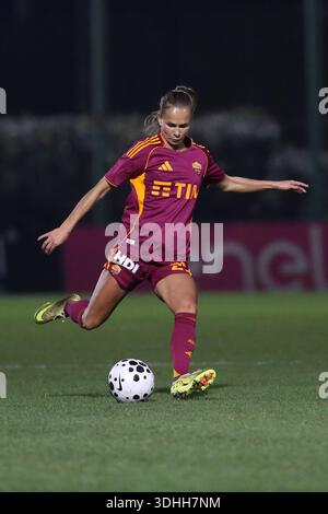 Frederikke Thogersen the Coppa Italia Women, first leg, quarter-finals ...