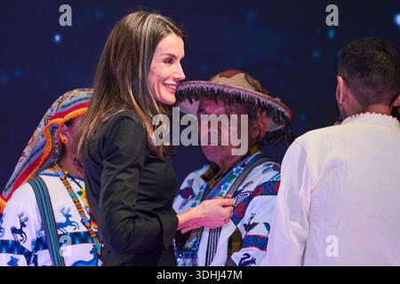 Madrid, Spain. 22nd Jan, 2026. Actors perform during presentation of ...