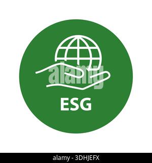 esg icons on white background Stock Photo - Alamy