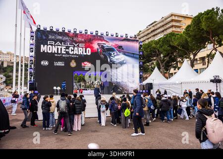 FIA event with children during the 2026 Rallye Automobile Monte Carlo ...
