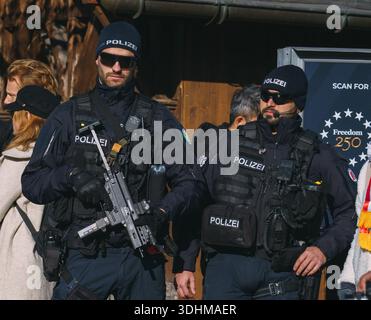 Professional security guard ensuring event safety with his close-knit ...