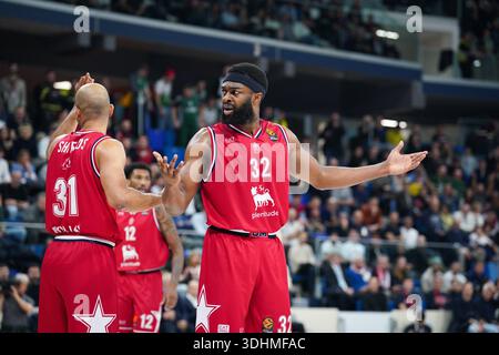 Josh Nebo (EA7 Emporio Armani Olimpia Milano) during EA7 Emporio Armani ...