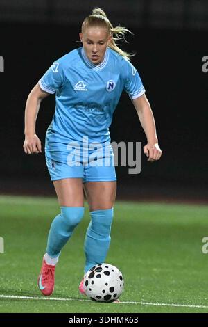 Mille Jusjong Henriksen of Napoli Women gestures during the Serie A ...