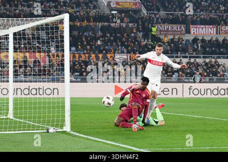 22th Jan 2026, Olimpico Stadium, Rome, Italy; Uefa Europa League ...