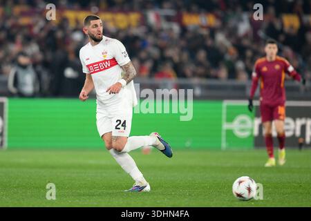 22th Jan 2026, Olimpico Stadium, Rome, Italy; Uefa Europa League ...