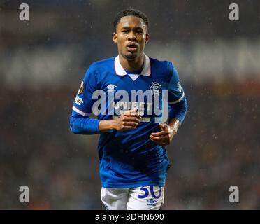 22nd January 2026; Ibrox Stadium, Glasgow, Scotland; UEFA Europa League ...