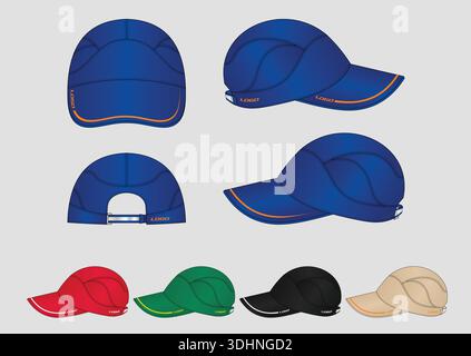 Speed Cap Design with Technical Drawing and Tech Pack for Modern ...