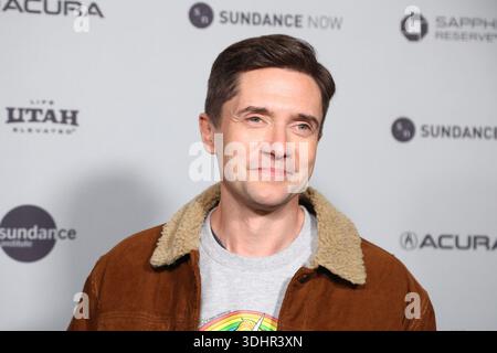 Topher Grace at arrivals for BUDDY Premiere at the Sundance Film ...
