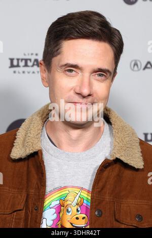Topher Grace at arrivals for BUDDY Premiere at the Sundance Film ...
