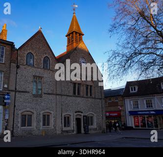 The Moyses Hall museum, Bury St Edmunds City, Suffolk, England, UK ...