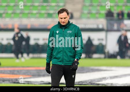 Budapest, Hungary. 22nd, January 2026. Goalkeeper David Grof of ...