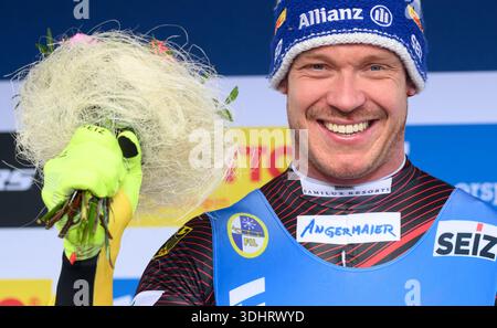 23 January 2026, Thuringia, Oberhof: Luge: World Cup: single-seater ...